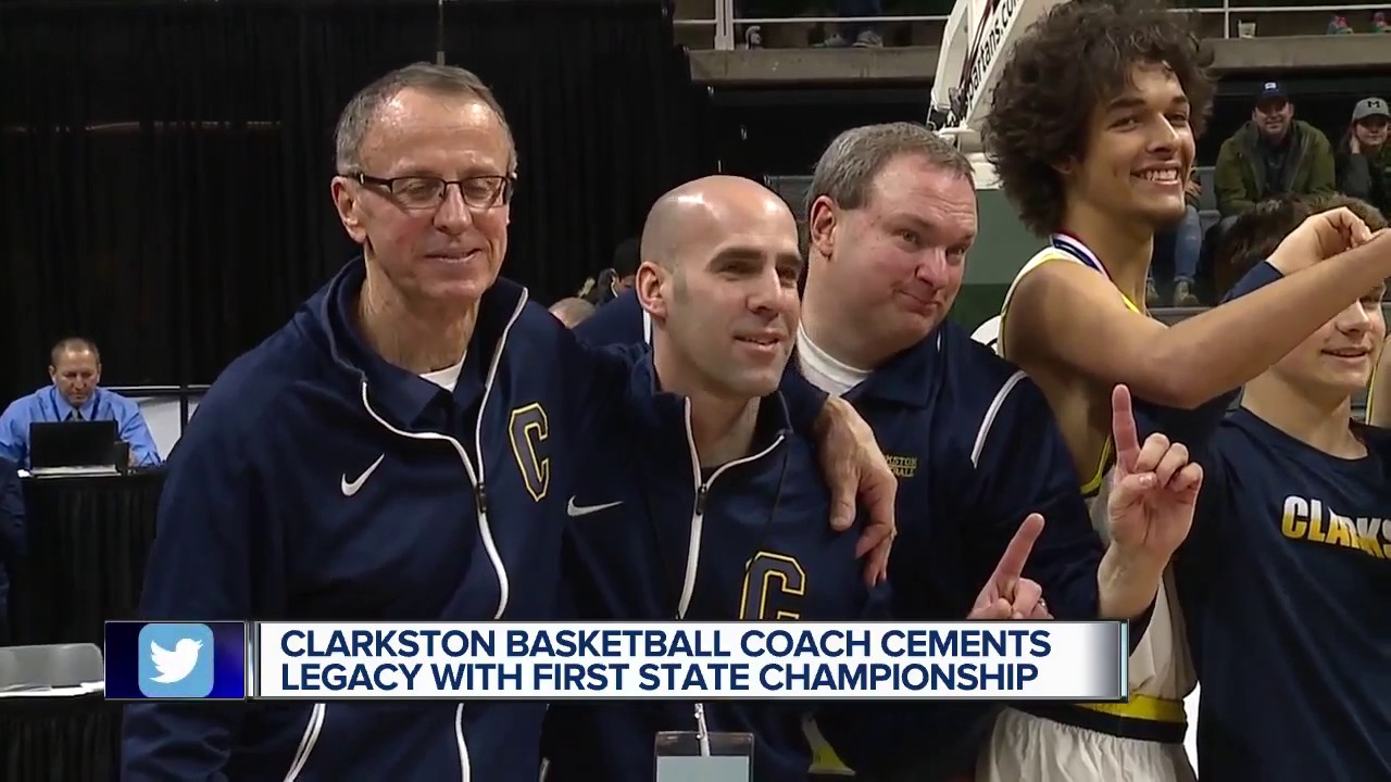 Clarkston Basketball coach cements legacy with first state championship ...
