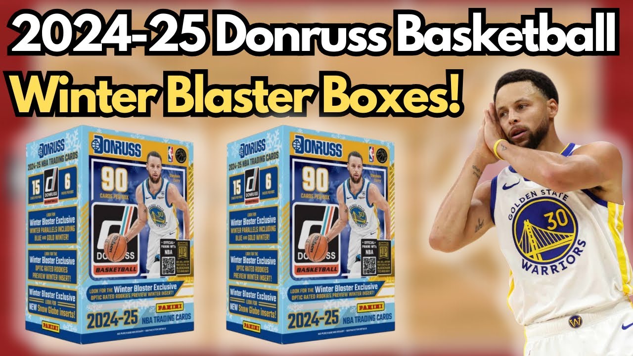 New Release! 2024-25 Panini Donruss Basketball Winter Blaster Box ...