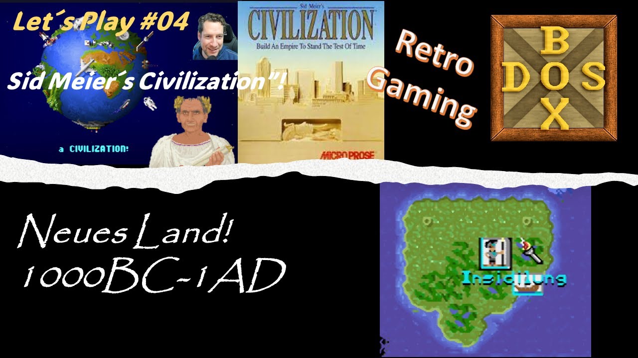 Civ 1🏺Neues Land! #04 | retro Gaming "Sid Meier´s Civilization 1991 ...