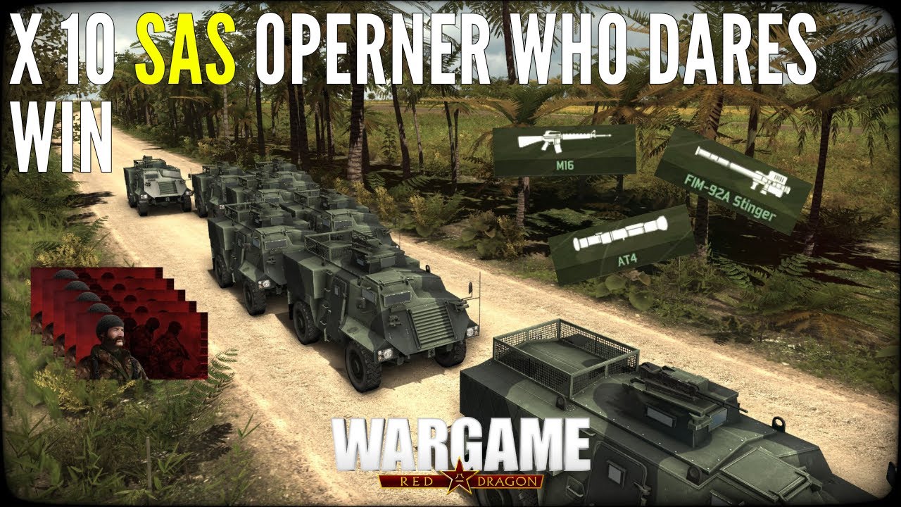 x10 SAS OPENER WHO DARES WIN - 1vs1 Ranked - Wargame Red Dragon - YouTube