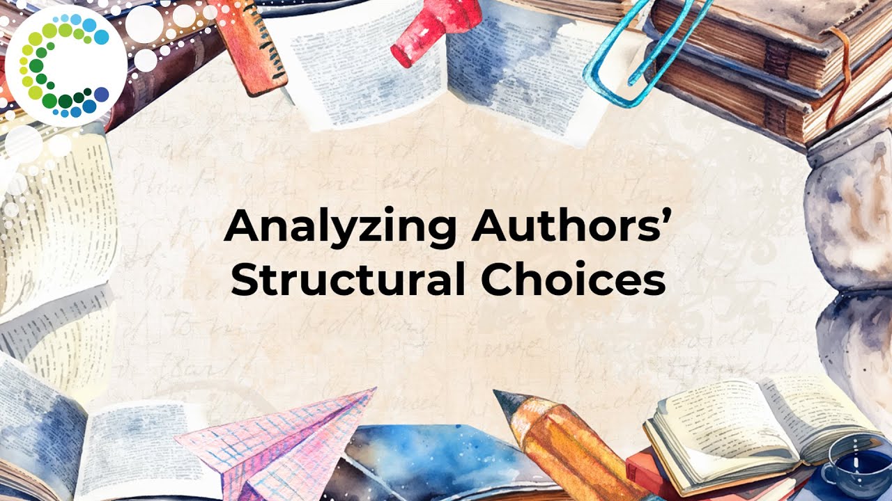 Analyzing Authors' Structural Choices - YouTube