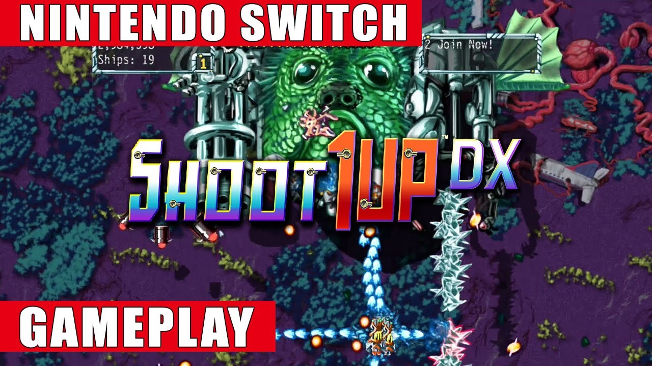 Shoot 1UP DX Nintendo Switch Gameplay - YouTube