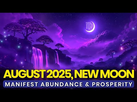 August 2025, New Moon: Manifest Abundance & Prosperity with the Virgo New Moon (888Hz)