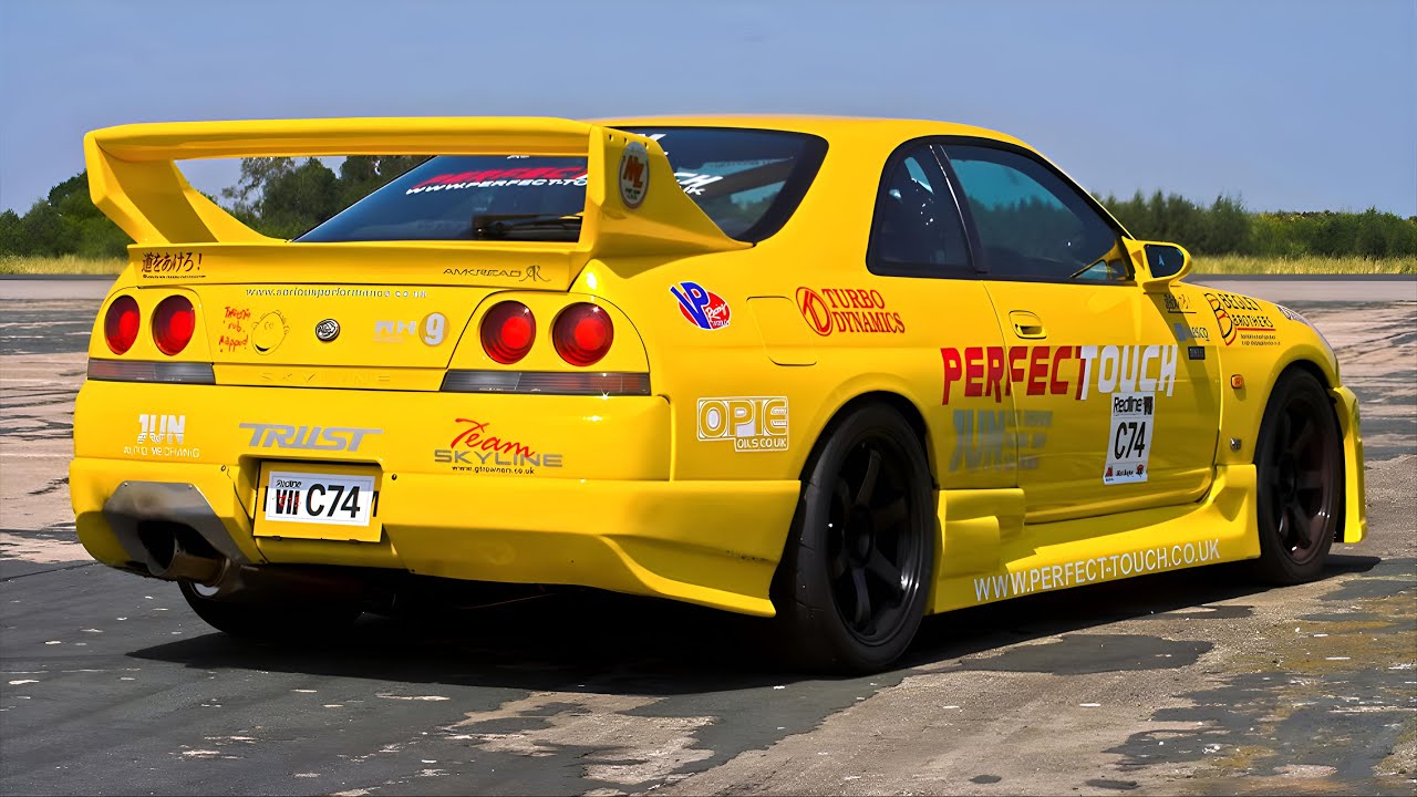 R33 GTR COMPILATION: Ultimate Nissan Skyline GTR R33 Drift Compilation ...