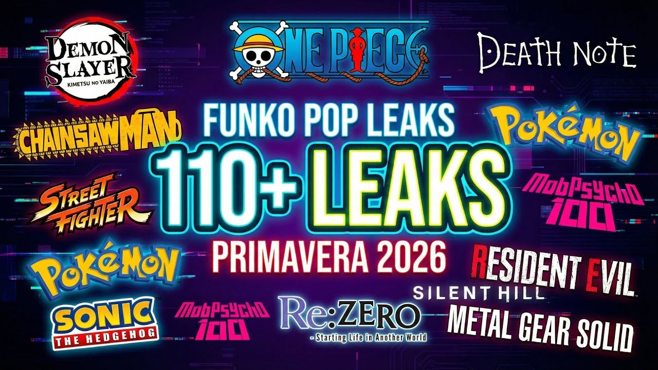 110+ FUNKO LEAK 2026! 🤯 Pokémon, Death Note & Resident Evil! - YouTube