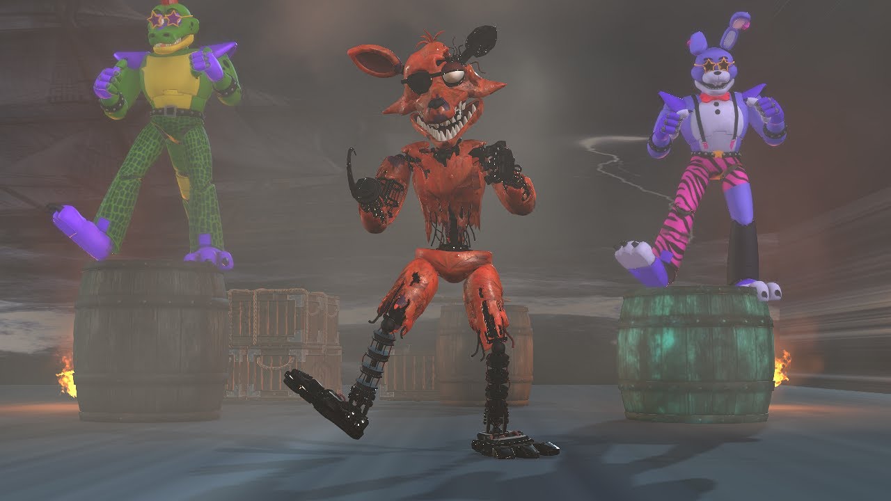 Nathan Evans - Wellerman (Fnaf Five Nights at Freddy's dance Sea Shanty ...