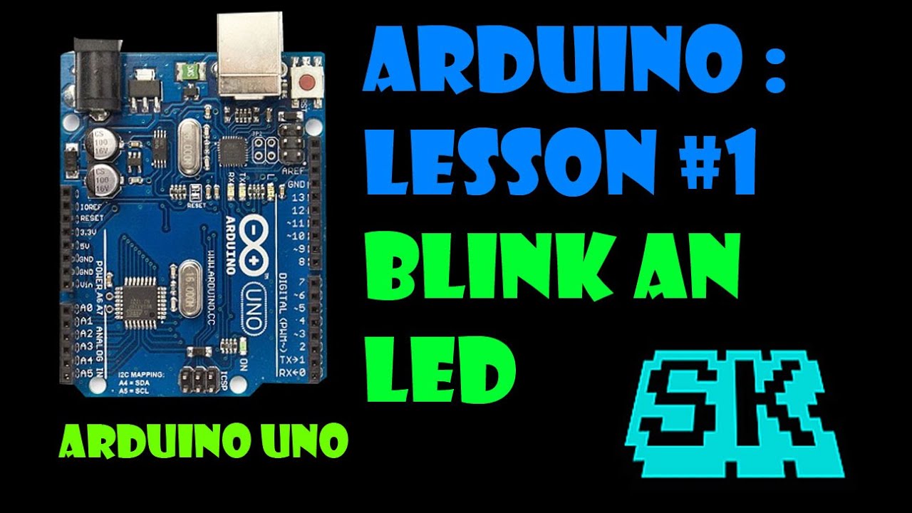 Arduino Lesson 1 Blinking An Led And To Control The Led Blink Speed