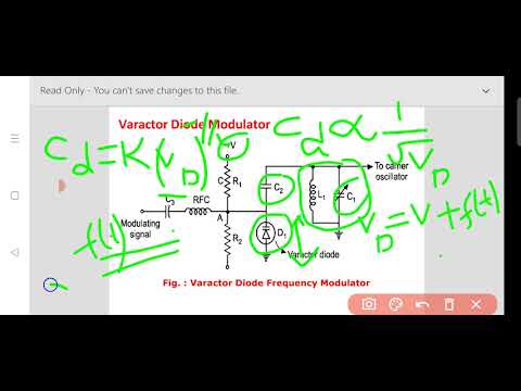 AC-31 Direct FM Generation-Varactor Diode Method - YouTube