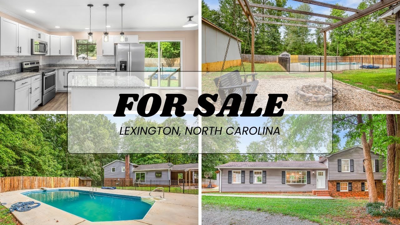 🏠 Stunning 3 Bedroom Home for Sale in Lexington North Carolina | Huge ...