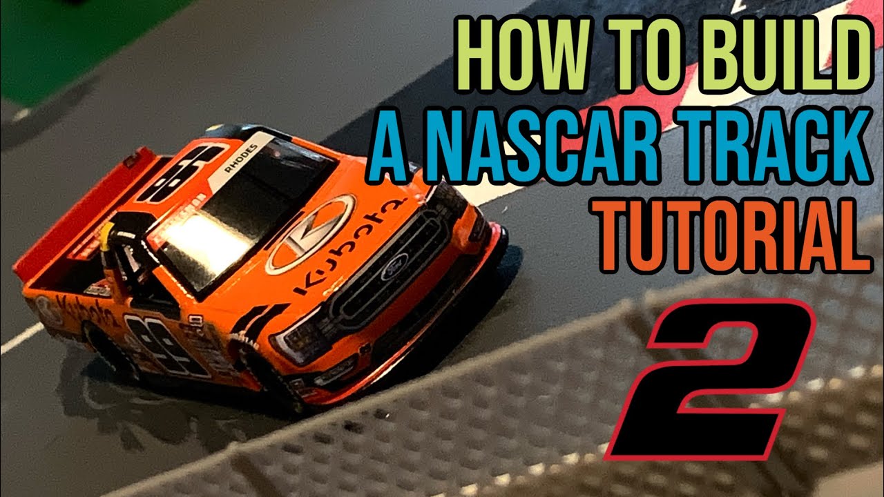 How to Build a NASCAR Stop Motion Track #2 (Tutorial) - YouTube