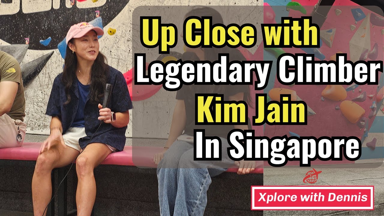 Up Close with Legendary Climber, Kim Jain in Singapore! - YouTube