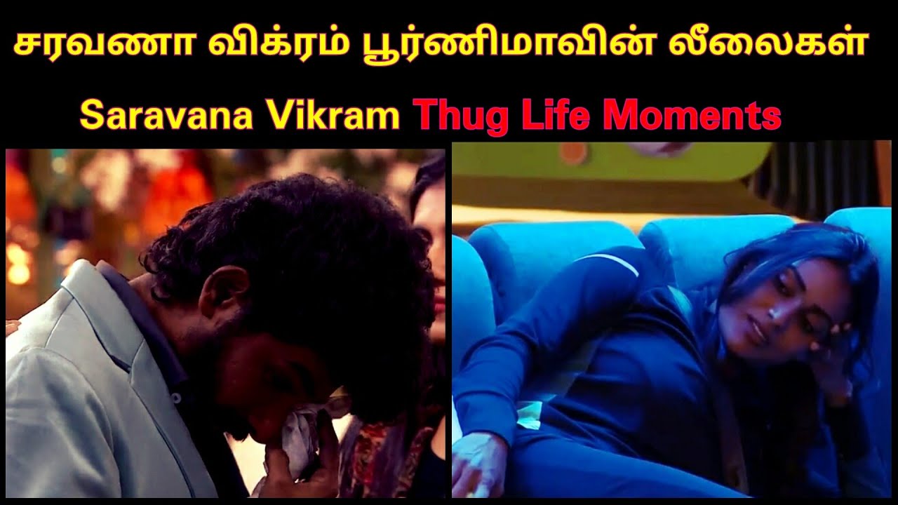 Saravana Vikram Shocking Video With Poornima | Bigg Boss 7 Tamil ...