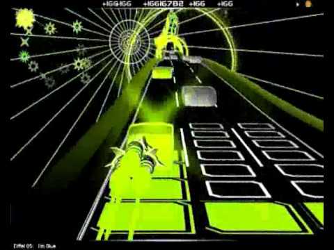 Audiosurf - Eiffel 65 - I'm Blue on Ninja Mono Ironmode Ninja Stealth