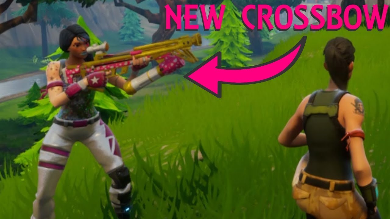 NEW EPIC CROSSBOW! Fortnite Funny Moments! - YouTube