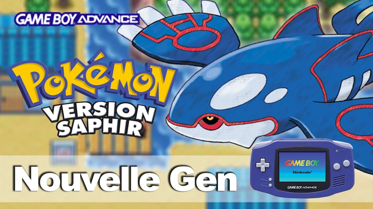 [Retour sur] Pokémon Version Saphir (Game Boy Advance) - YouTube