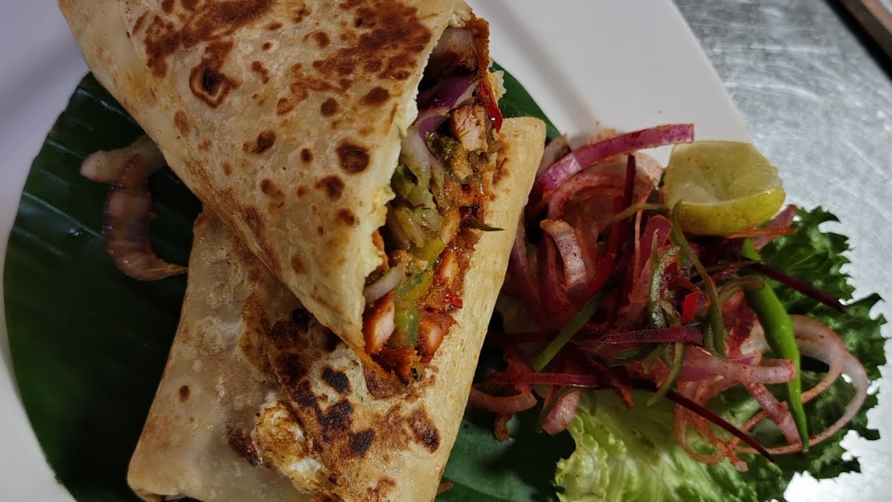 "Kathi roll | chicken kathi roll "| "chef AyushTawer " - YouTube