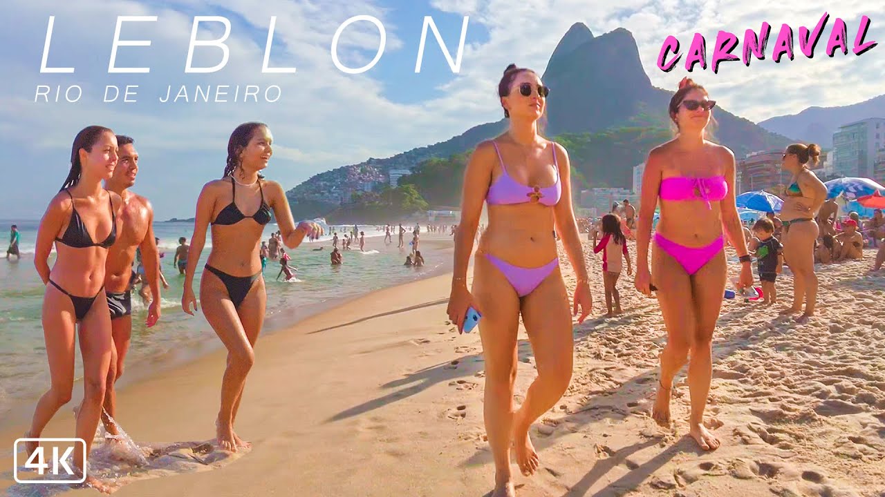 π§π· Rio De Janeiro Carnival Leblon Beach Party Brazil Apr 23 2022