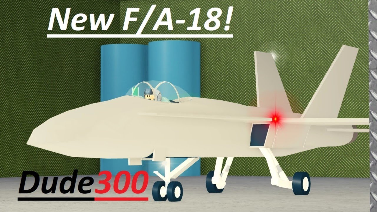 New F/A-18 in PTFS! Roblox - YouTube