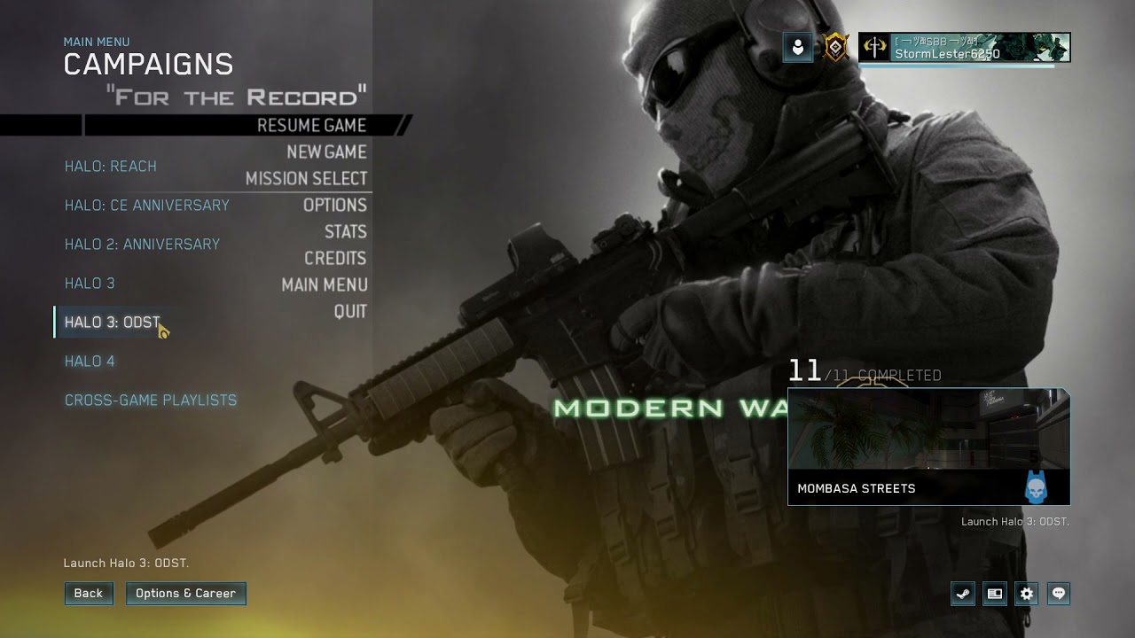Call of Duty Menu Mod for MCC (PC)! - YouTube
