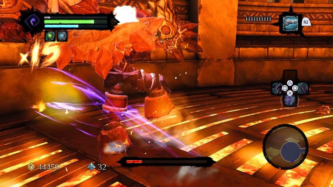 Darksiders II Deathinitive Edition Ghorn Fight - YouTube