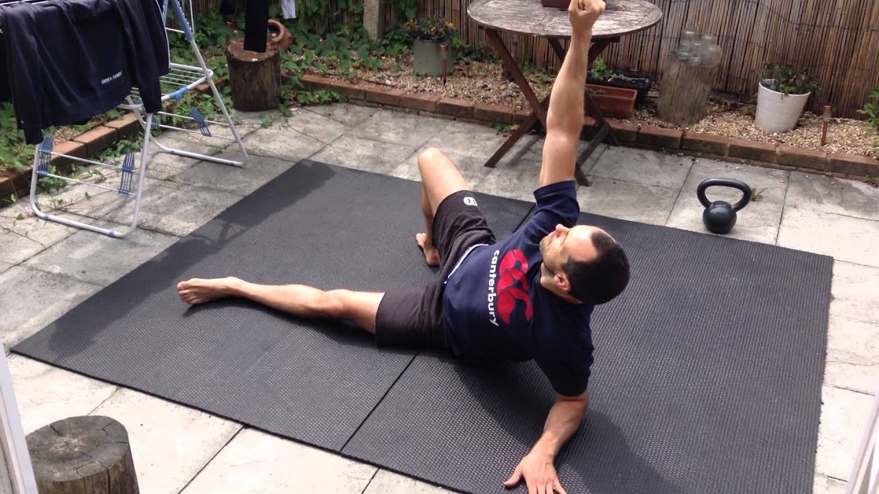 lateral sling three point bridge - YouTube