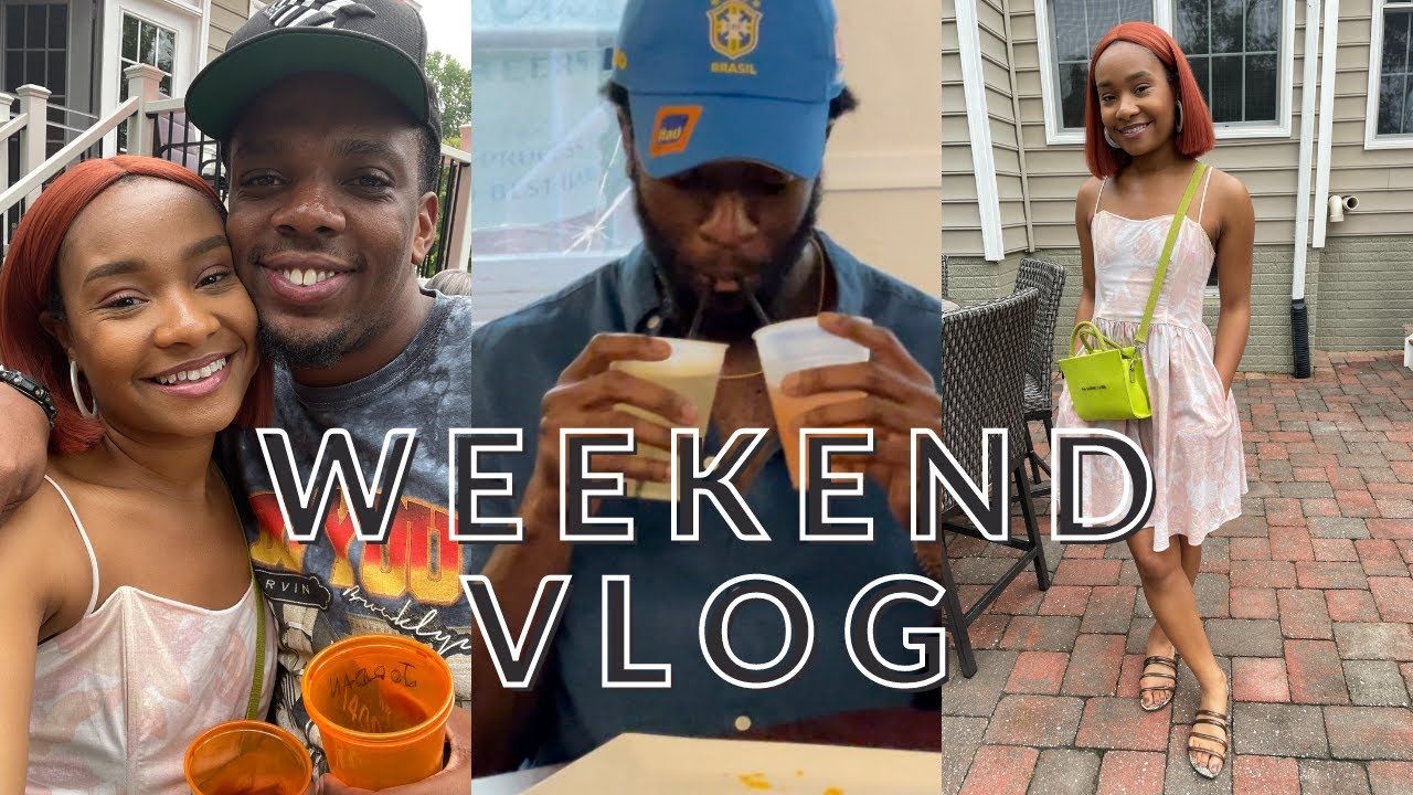 WEEKEND VLOG | B-DAY HAPPY HOUR, FAREWELL COOKOUT, STYLING + MORE | THE ...