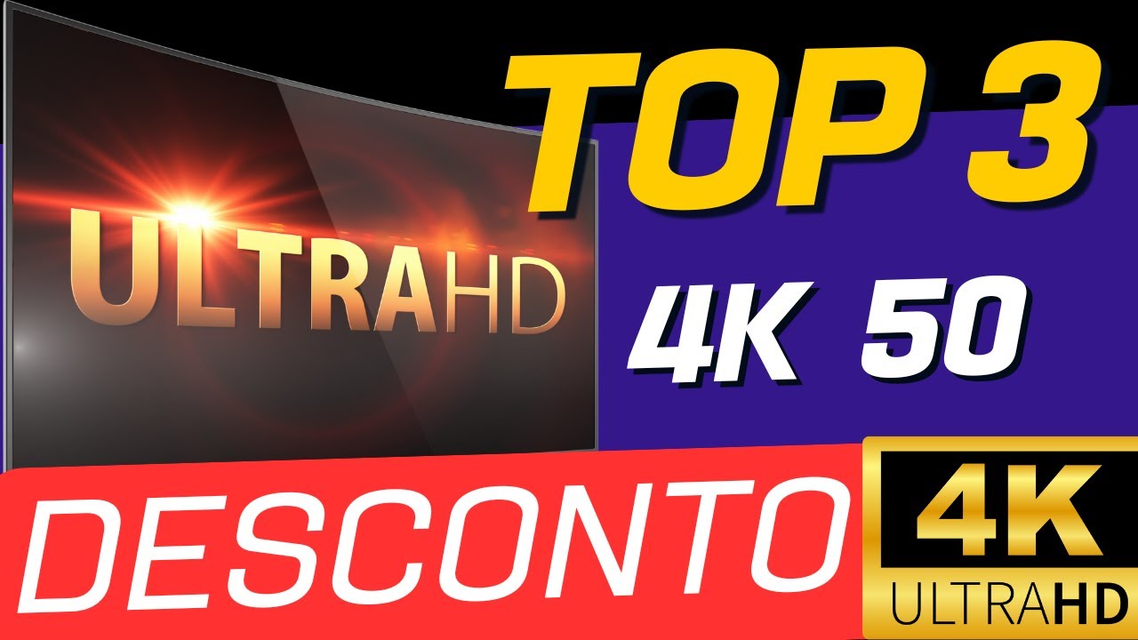3 Smart TVs 4K de 50 Polegadas Baratas e de Qualidade para 2024 ...