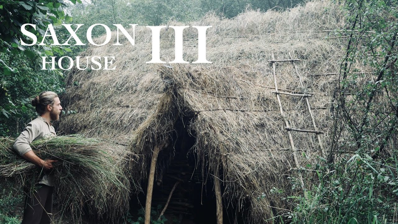 Building an Anglo-Saxon Pit House with Hand Tools - Part III | Medieval ...