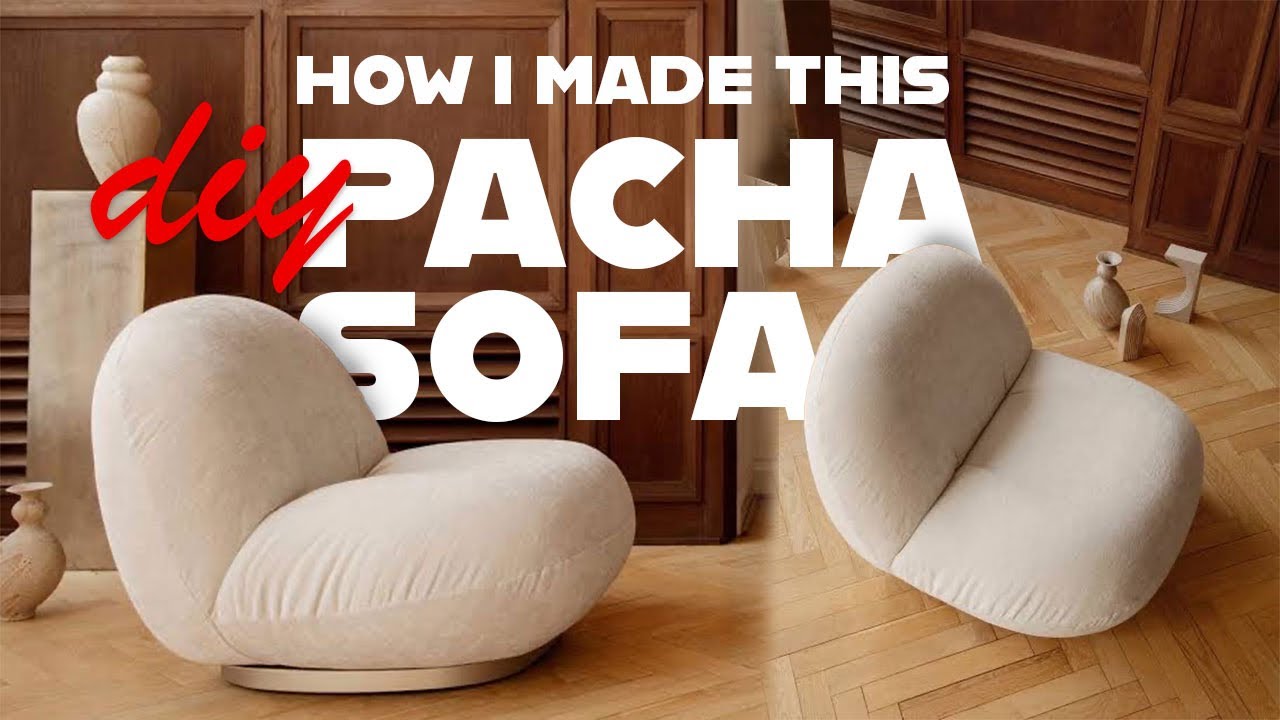 I Made a Pacha Sofa for my Friends living Room. - YouTube