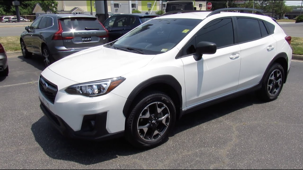 *SOLD* 2019 Subaru Crosstrek 2.0i 6-spd Walkaround, Start up, Tour and ...
