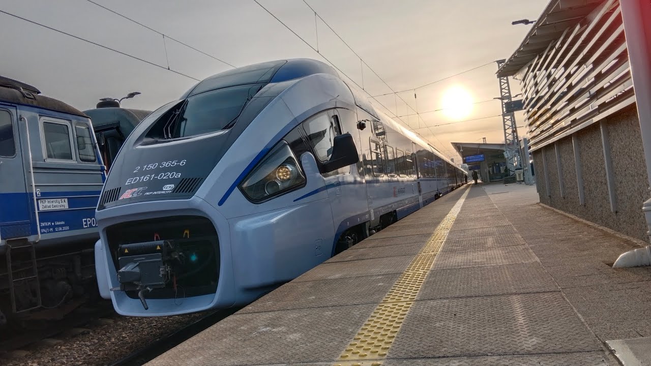 ED161-020 do stacji Zgorzelec - YouTube