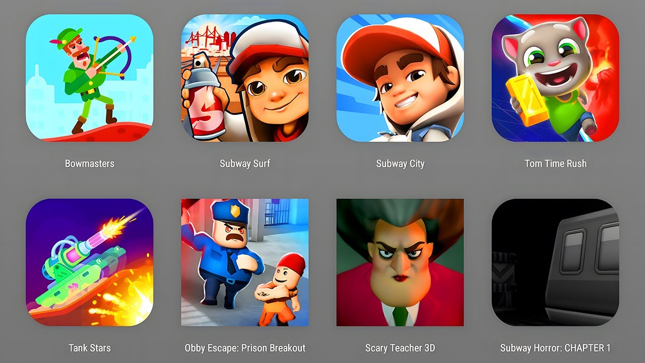 Bowmasters,Subway Surfers,Subway Surfers City, Subway Horror Chapter 1 ...