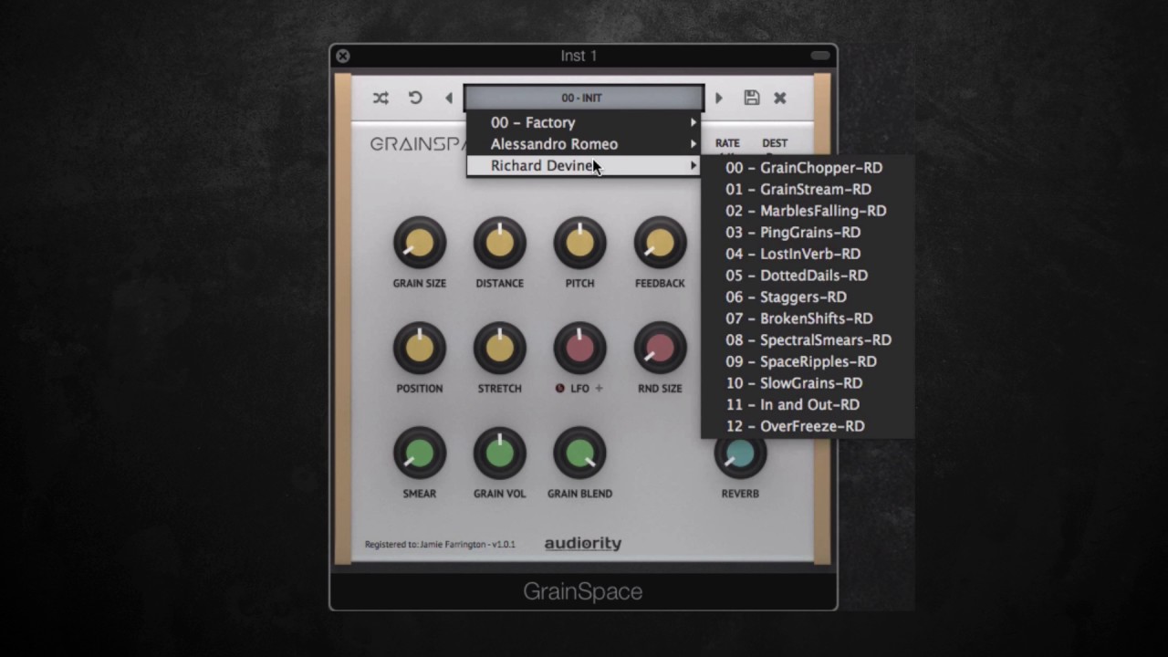 Audiority GrainSpace Walkthrough - YouTube