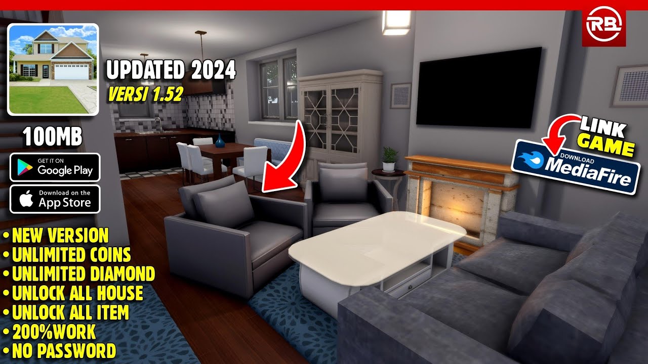 NEW VERSION!! House Designer Mod Apk Terbaru 2024 V1.52 | Unlimited ...