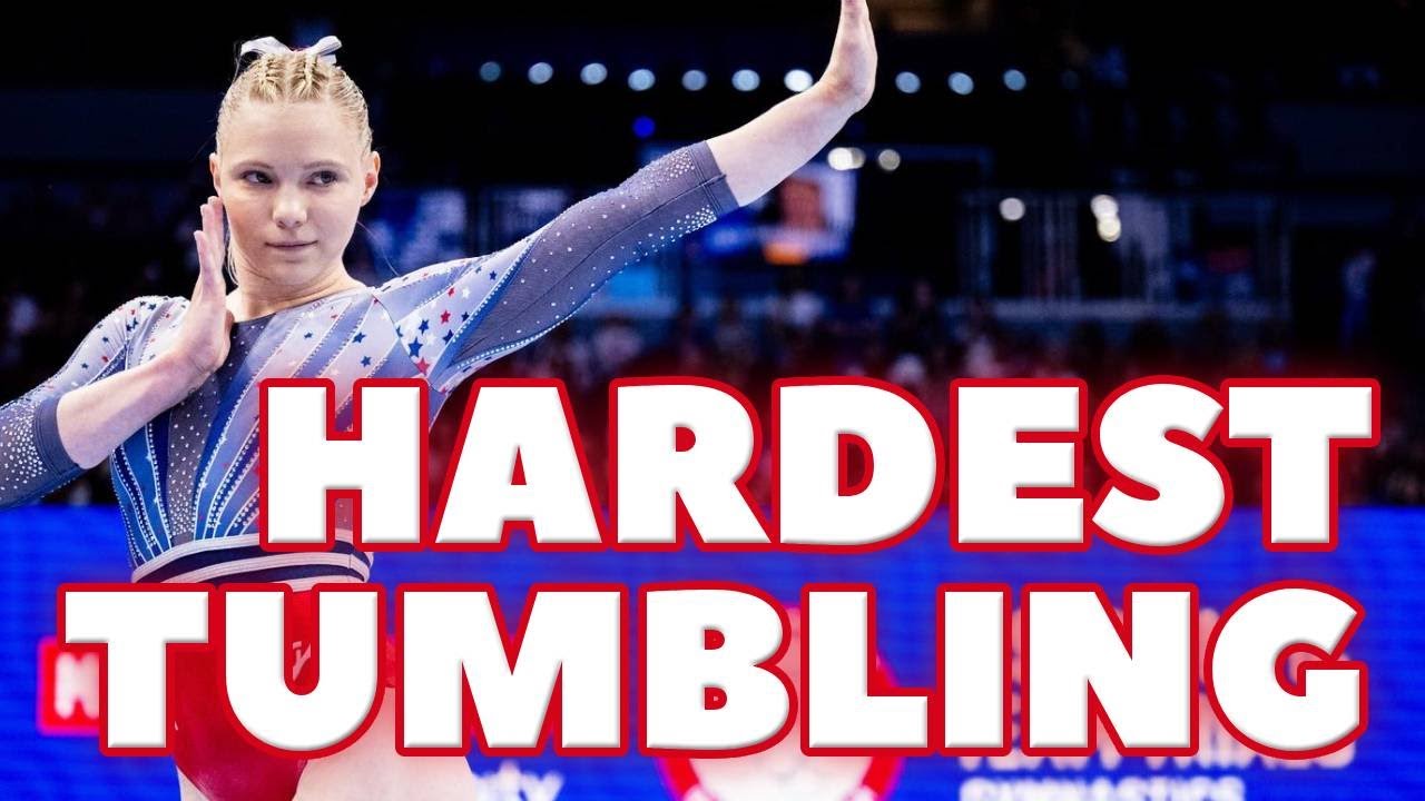 Most Difficult Floor Exercise Skills in the 2025-28 Code of Points ...