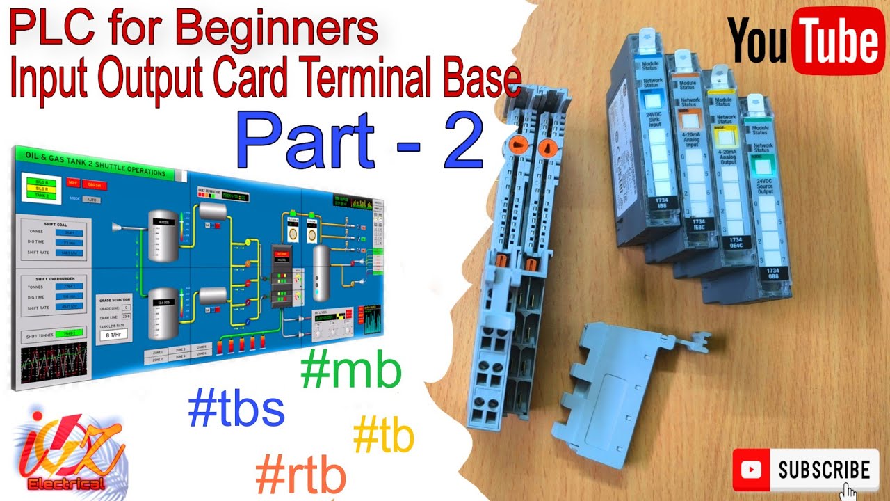 PLC for Beginners | IO Cards part - 2 | Basic Details of Terminal Block ...