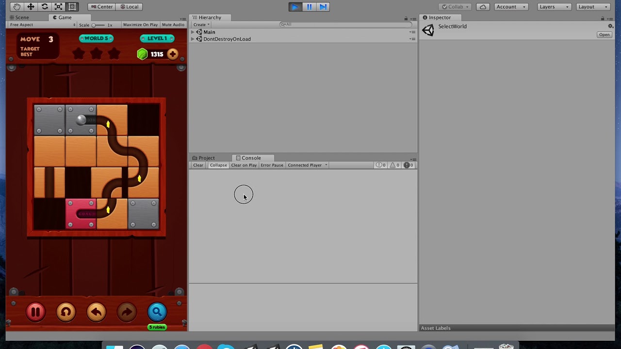Unroll Ball Unity Source Code: Level Editor - YouTube
