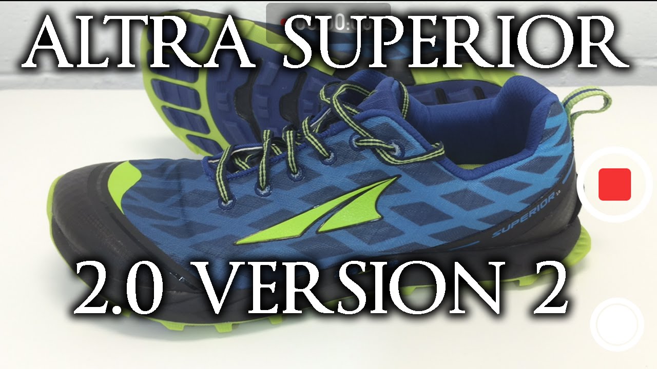 Altra Superior 2.0 V.2 (Version 2) Trail Shoes First Impression Review ...