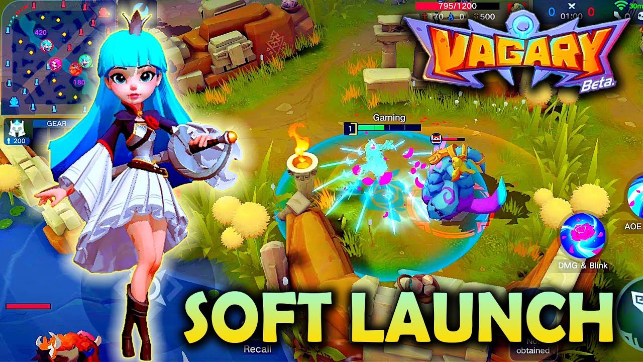 [Android/IOS] Vagary - MOBA Soft-Launch Gameplay - YouTube