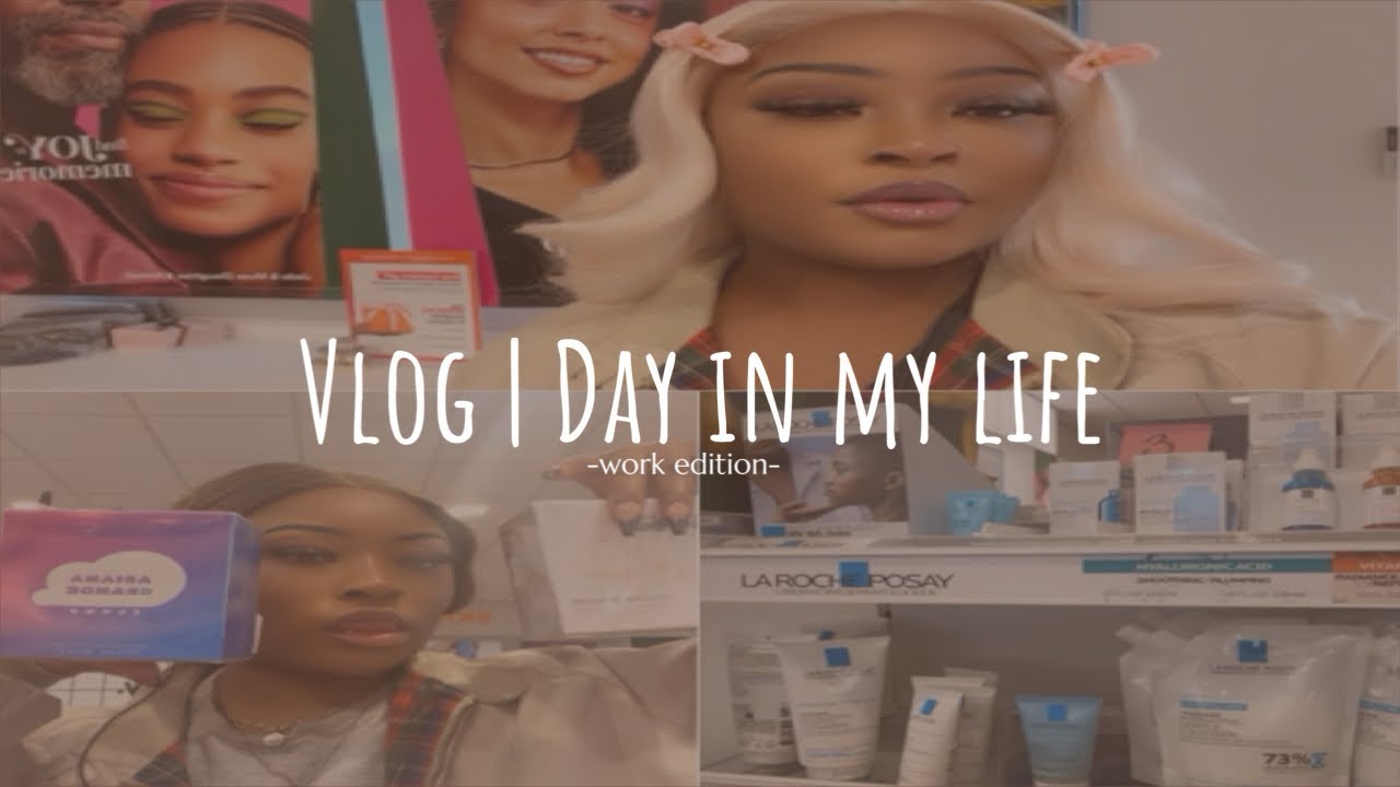 Vlog| DITL| Work edition - YouTube