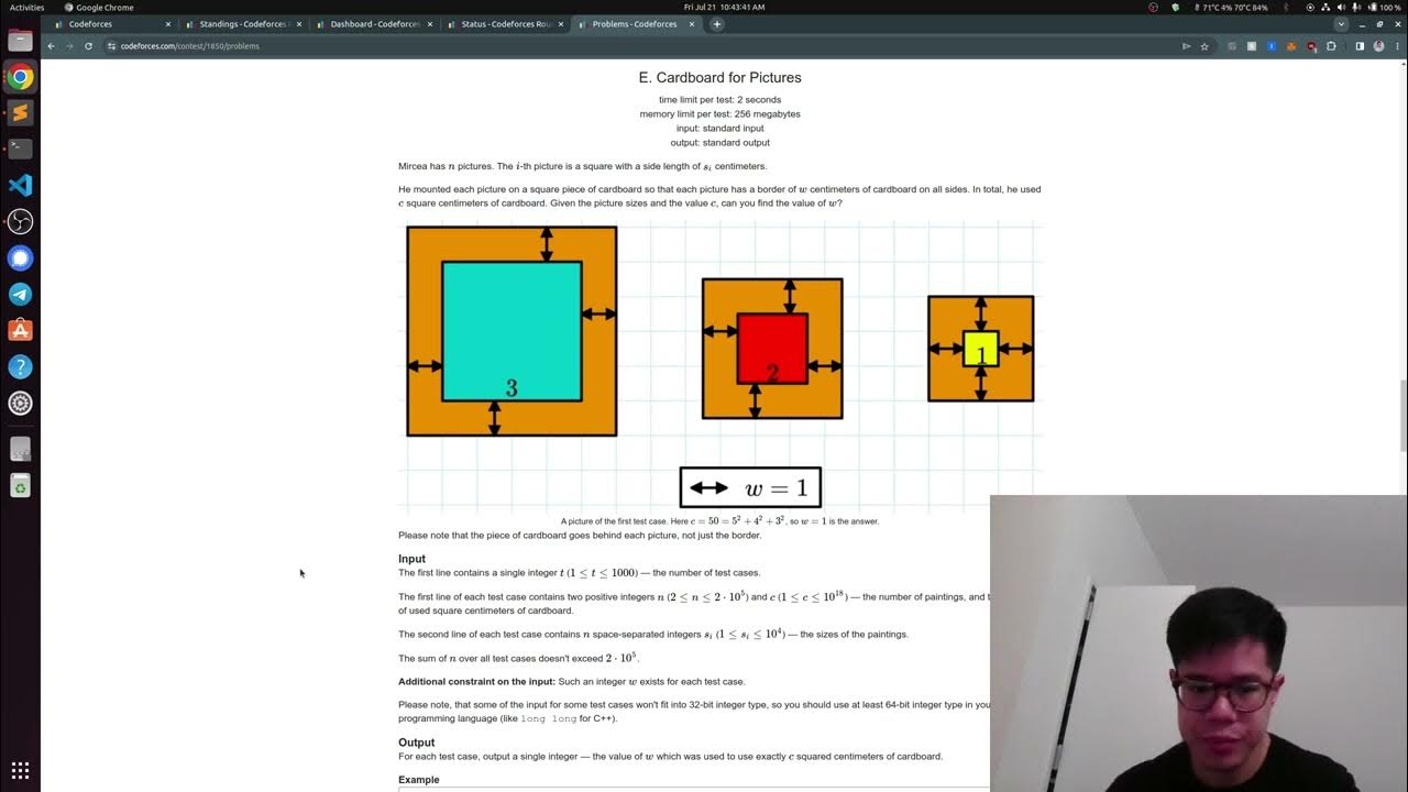 Top 5 finish in Codeforces Round 886 (Div. 4) - YouTube