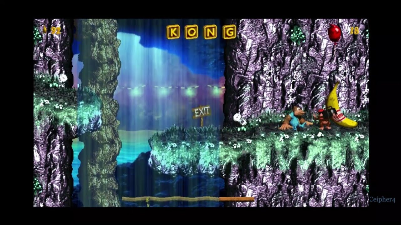 Donkey Kong Country Trilogy ~ Dark Waterfalls - YouTube