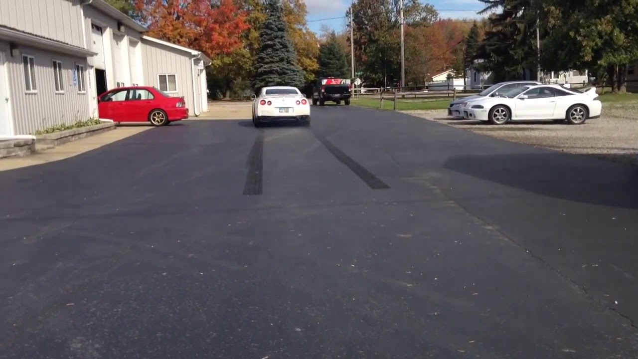 Buschur Racing Single Exit GTR exhaust 3 - YouTube