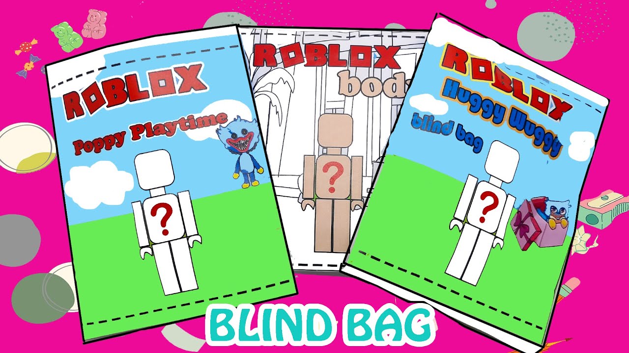 DIY Blind Bag Poppy Playtime /Project Playtim /ASMR DIY Paper - YouTube