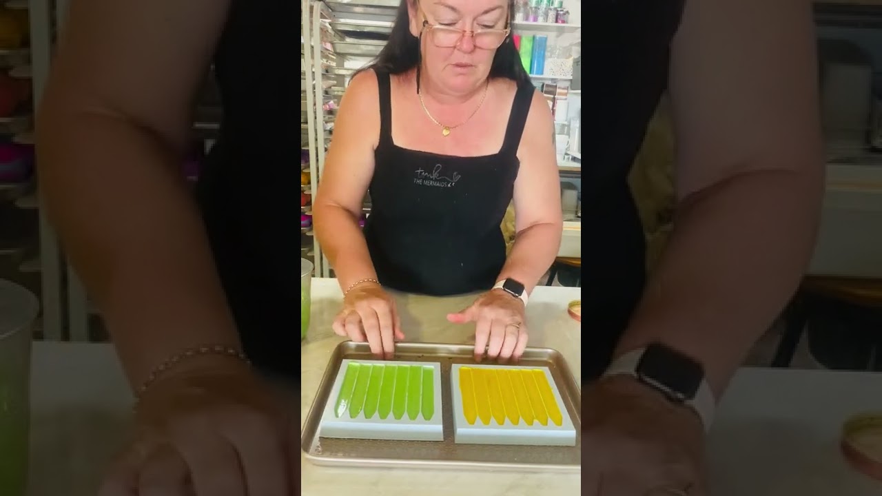 Creating sidewalk chalk using TMK Moulds mould and recipe - YouTube