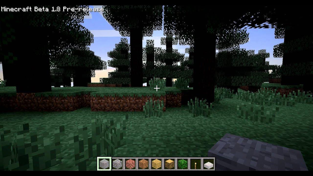 Minecraft: Beta 1.8 Pre-Release Mit Downlode - YouTube