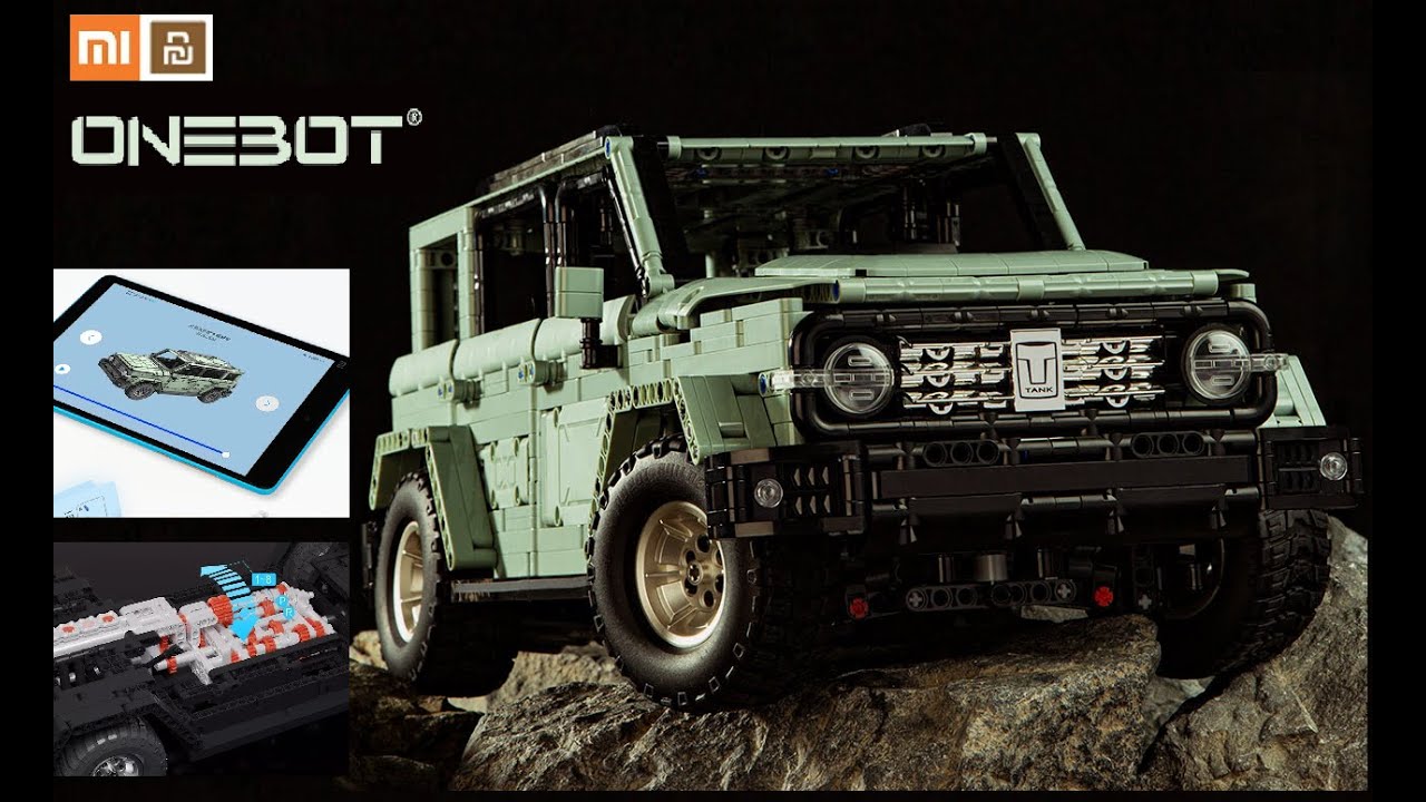 building block SUV Xiaomi ONEBOT TANK300 - YouTube