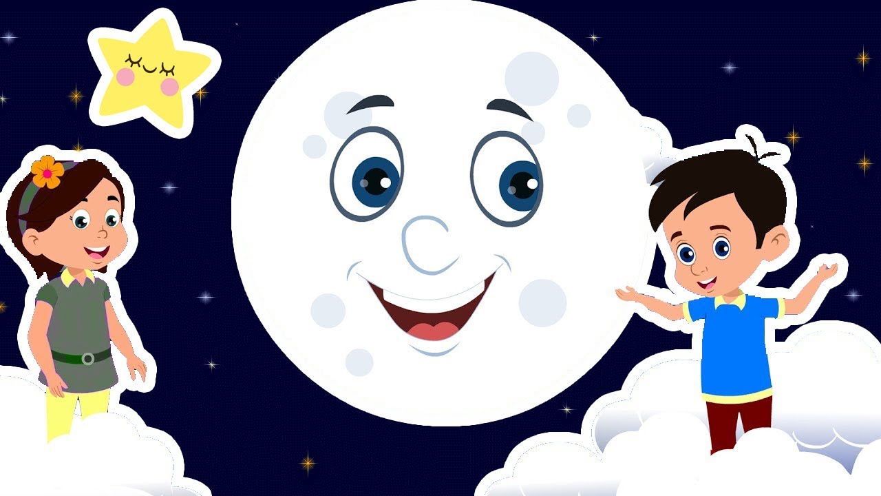 Chanda Mama Dur Ke I चंदा मामा दूर के I Hindi Nursery Rhymes | Moon ...