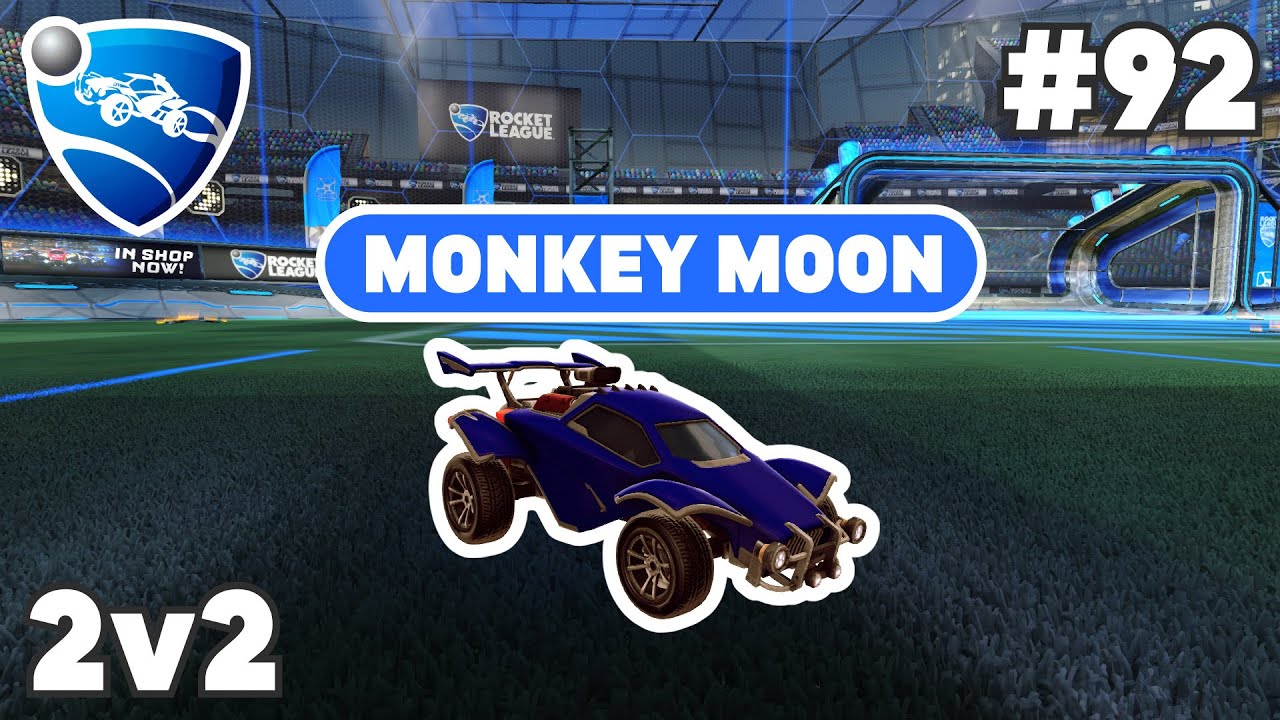 M0nkey M00n Ranked 2v2 PRO Replay #92 - Rocket League Replays - YouTube