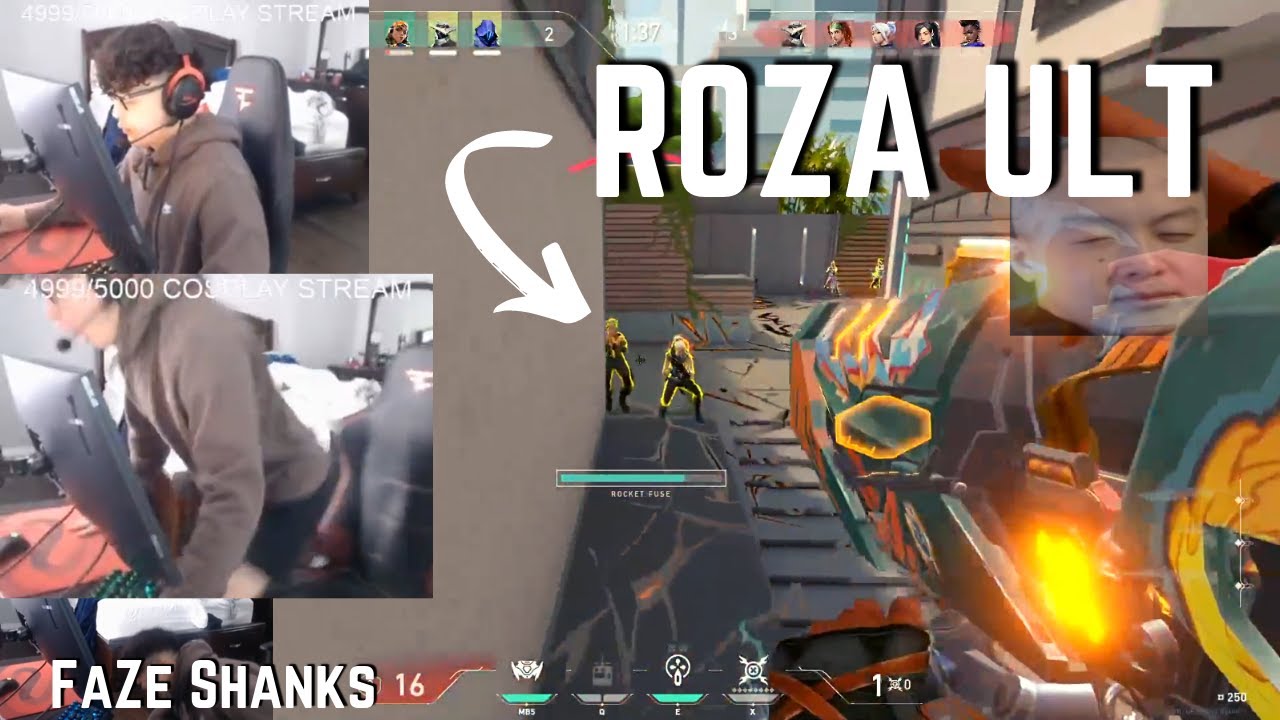 FaZe Shanks RAGES on this RAZE ULT... LOL | VALORANT Clips - YouTube